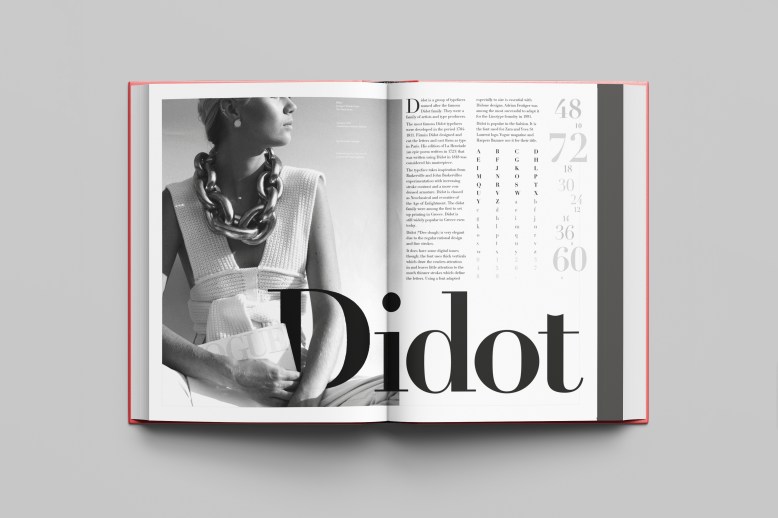 If the face fits (part 1: Type specimen book) Didot